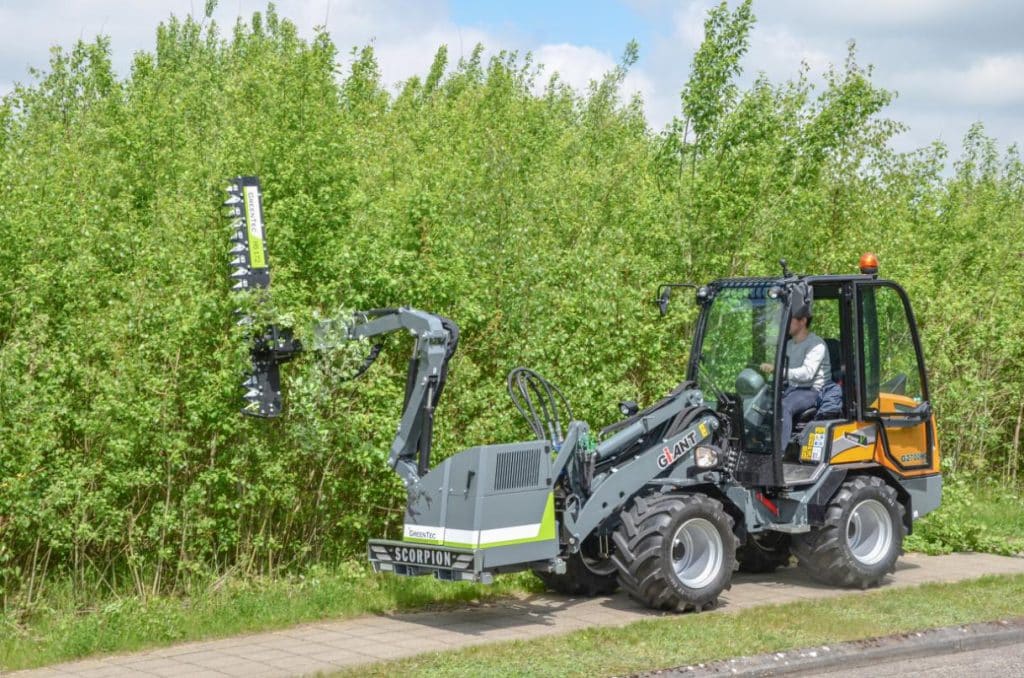 Greentec Scorpion 330-4 S Basic Reach Mower – Front Mounted - DTE Equipment